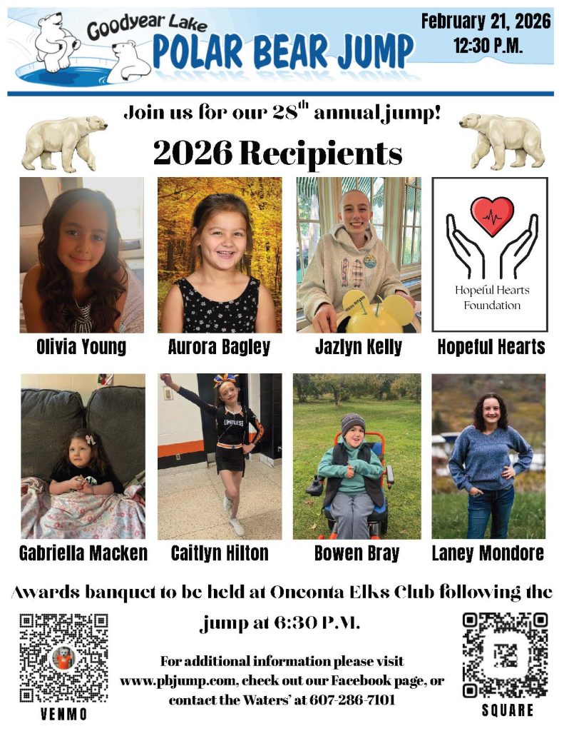 Recipients – Goodyear Lake Polar Bear Jump